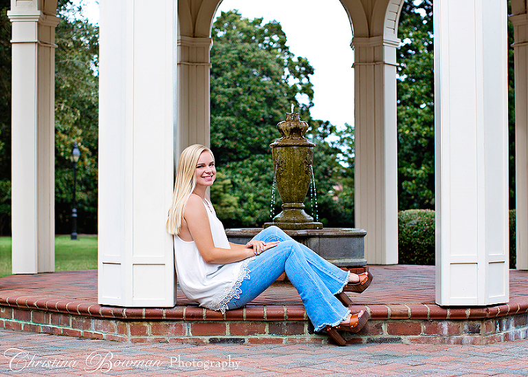 Camryn / Wake Forest, NC high school senior photographer » Christina ...